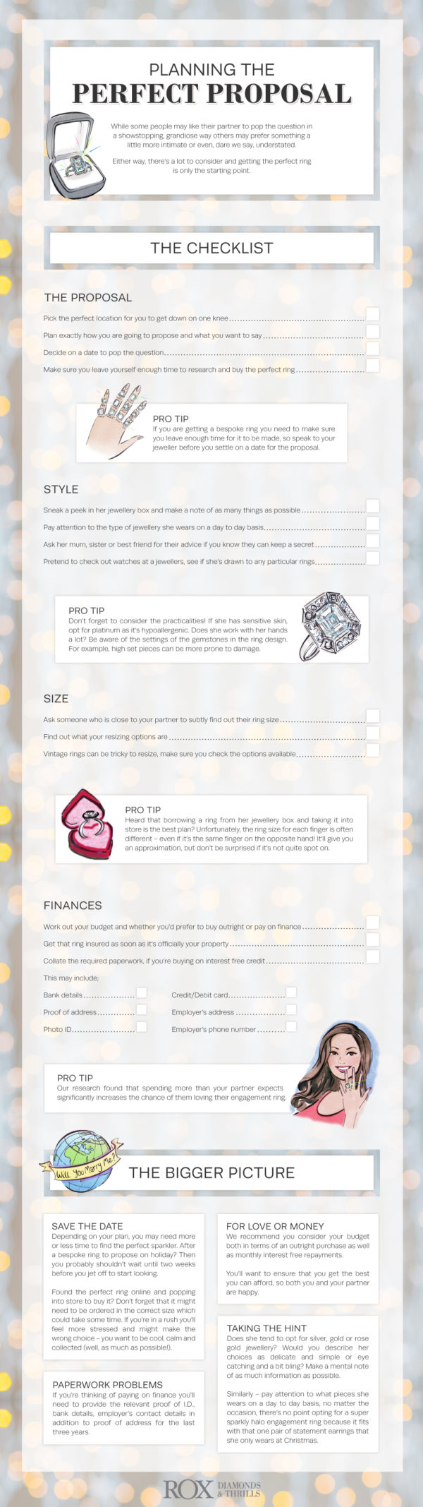 PLAN THE PERFECT PROPOSAL – ROX MAGAZINE